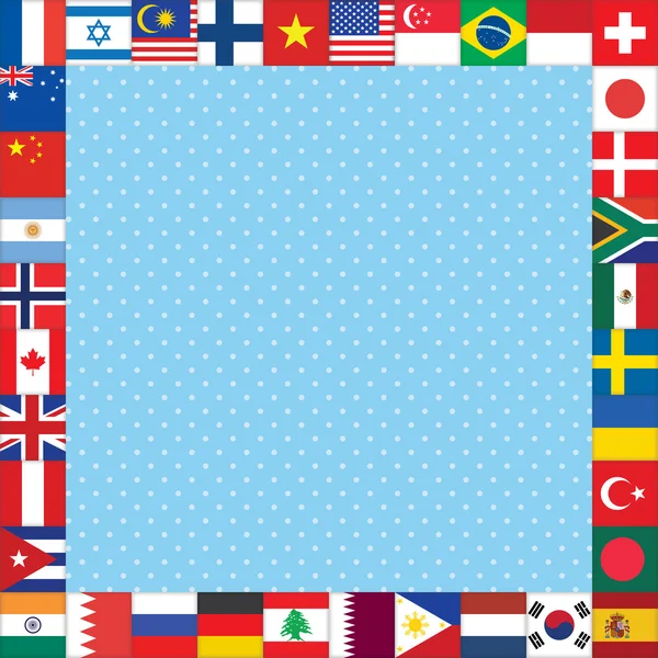 world flags background — Stock Vector © romantiche #107302620