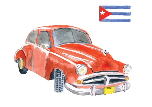 Cuban car vector Vector Art Stock Images | Depositphotos