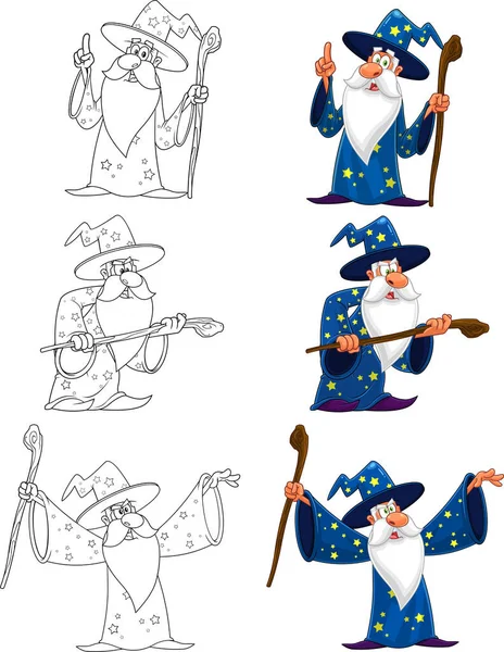 5,017 Wizard cartoon Vector Images | Depositphotos
