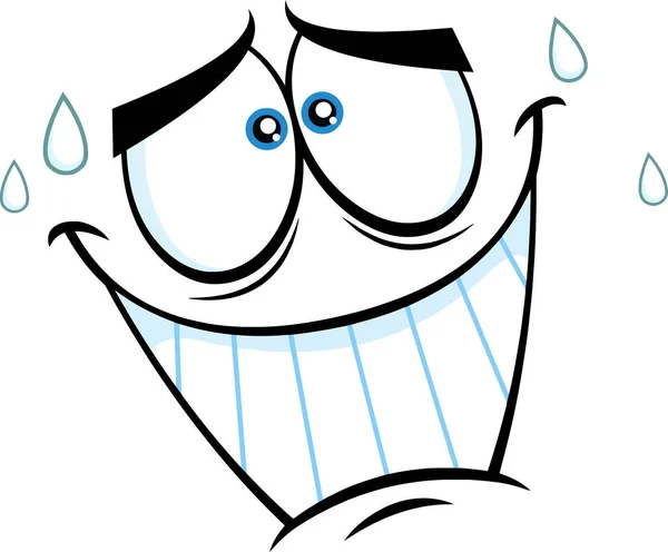 Vector Illustration Crying Cartoon Face Stock Vector by ©HitToon 465003618