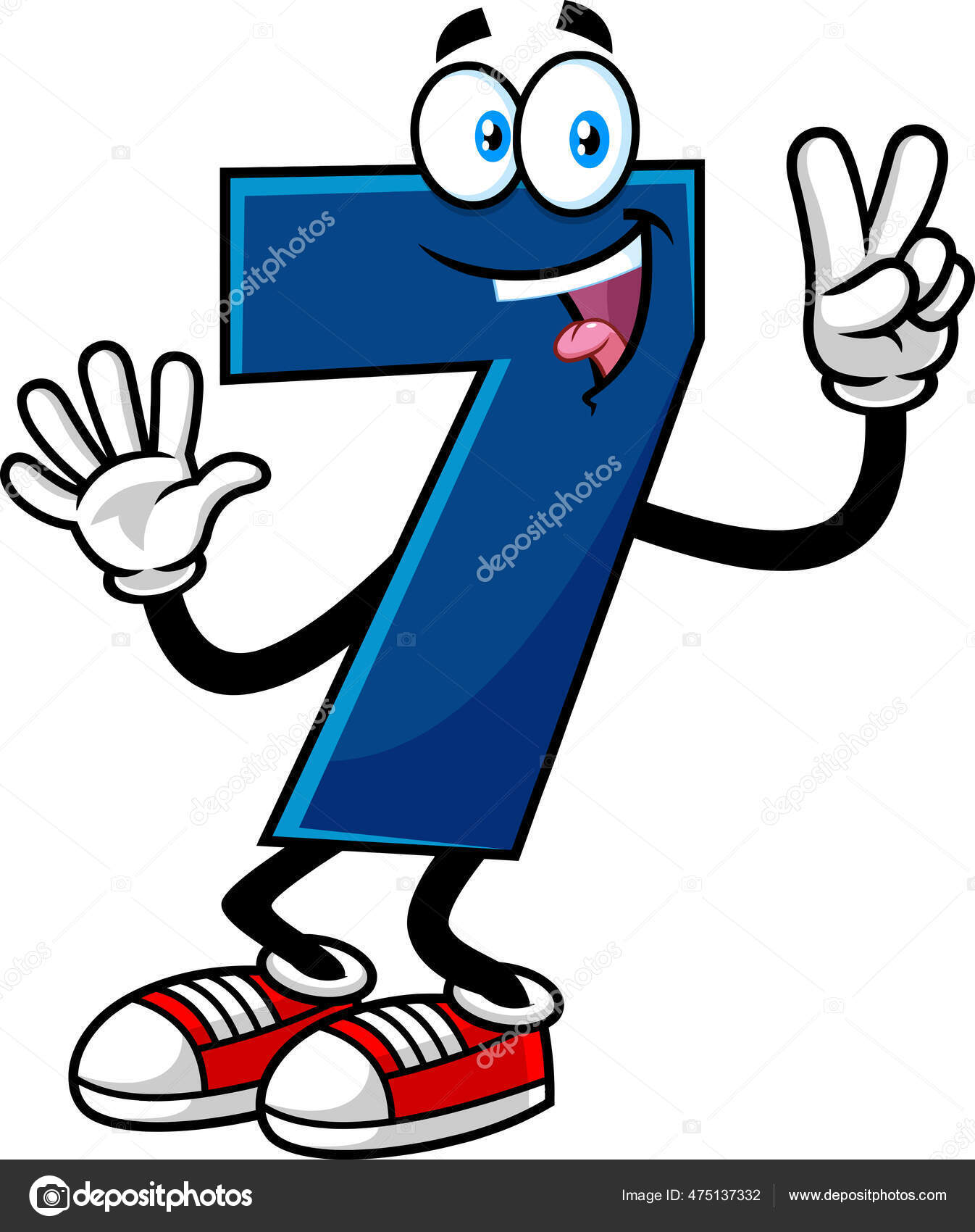 Number Seven Clip Art
