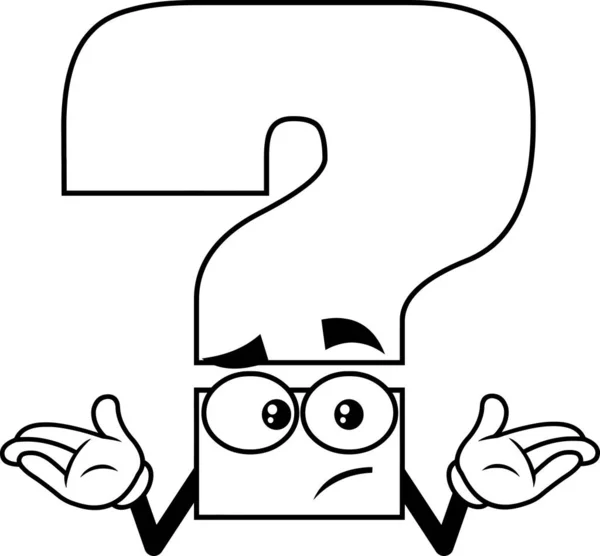 Question Mark Clip Art Black And White