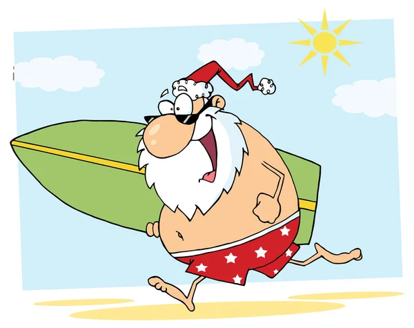 100,000 Santa beach Vector Images | Depositphotos