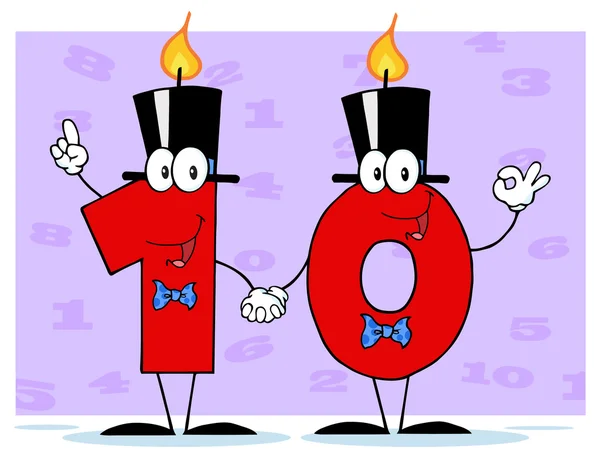 Número diez imágenes de stock de arte vectorial | Depositphotos