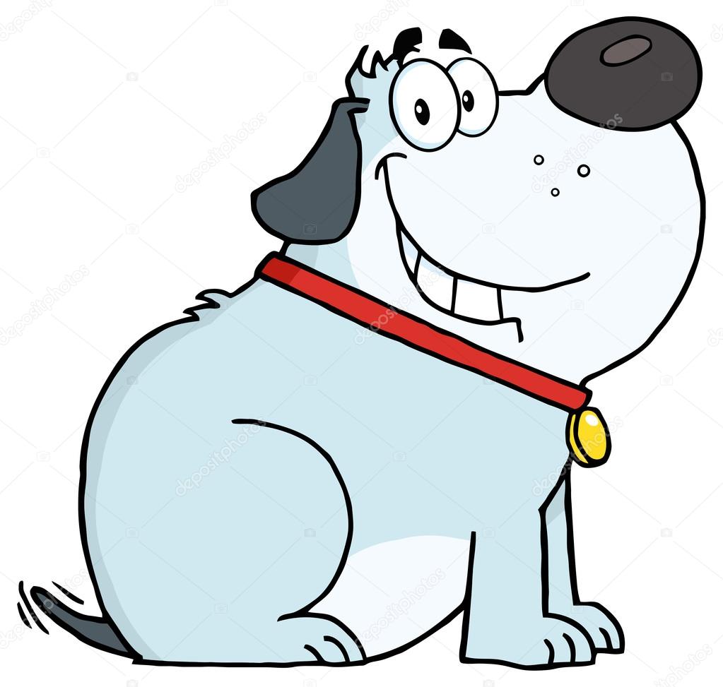 Dibujo De Perro Gordo