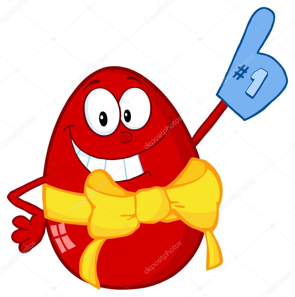 Happy Red Easter Egg Stock Vector Image by ©HitToon #61070145