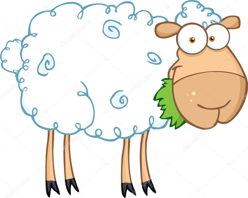 White Sheep Clipart