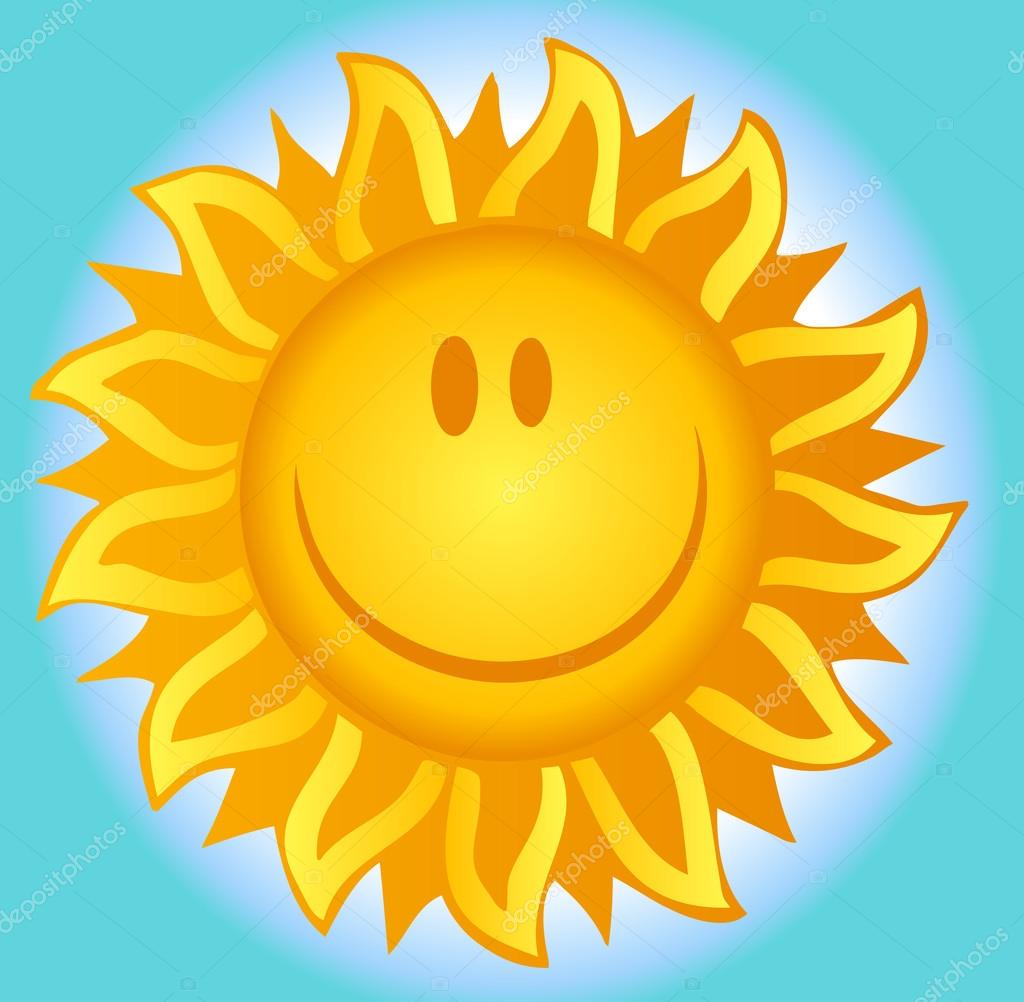 Happy Sun Face Happy Face Sun Vector Art PNG, Cute Happy Sun Vector,
