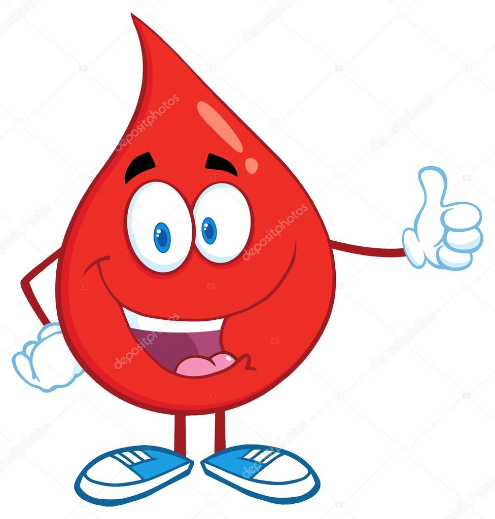 Gota de sangre roja vector, gráfico vectorial © HitToon imagen #61078575