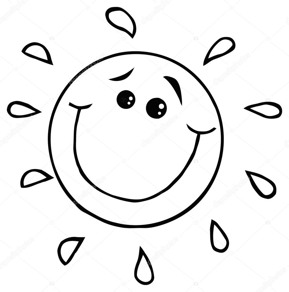 Sun Character Symbol