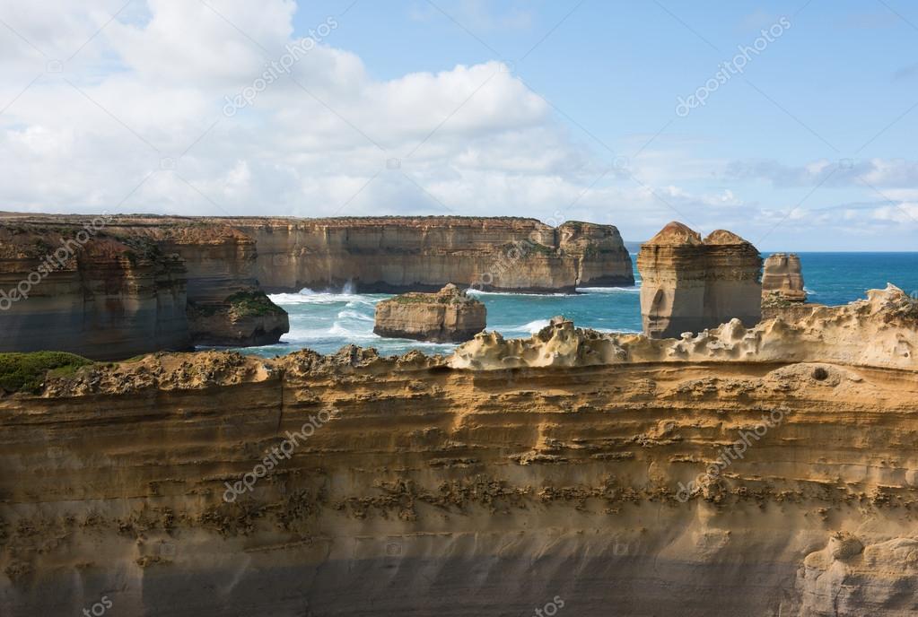 The Razorback, Great Ocean Road, Southern Victoria, Australia Stock ...