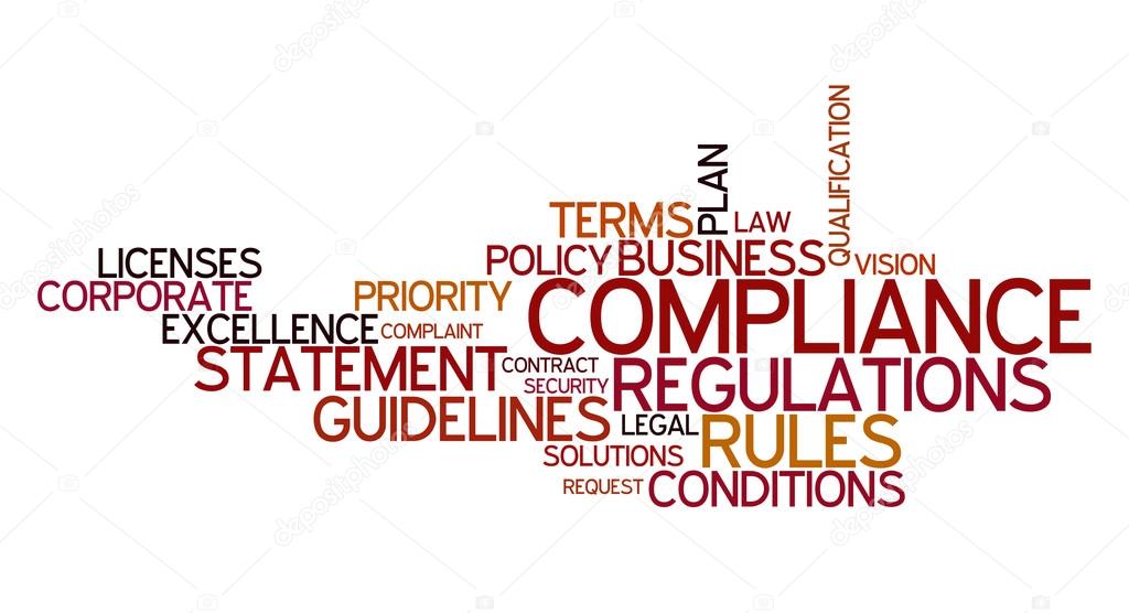Word cloud for Compliance Stock Photo by ©filmfoto 94819270