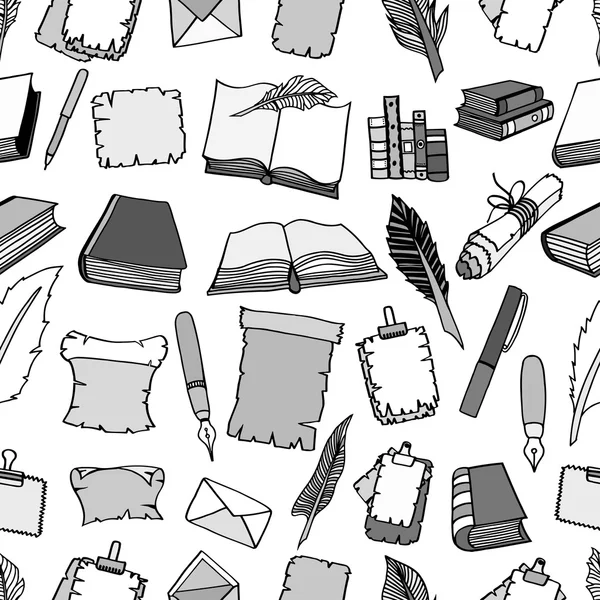 Hand drawn doodle Books Stock Vector Image by ©Fafarumba #105735116