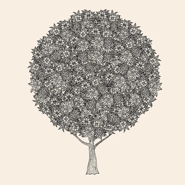 4,090 Tree etching Vector Images | Depositphotos