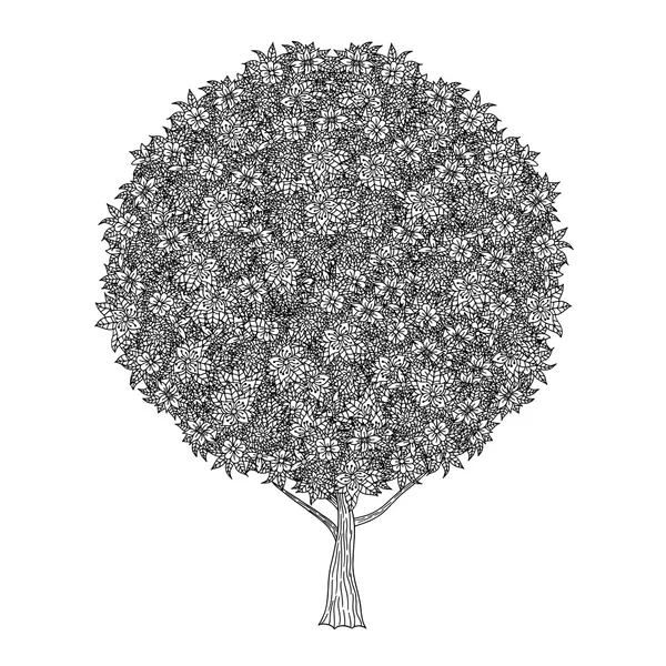 4,090 Tree etching Vector Images | Depositphotos