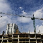 Cranes and construction of microdistrict Stock Photo by ©ssuaphoto ...