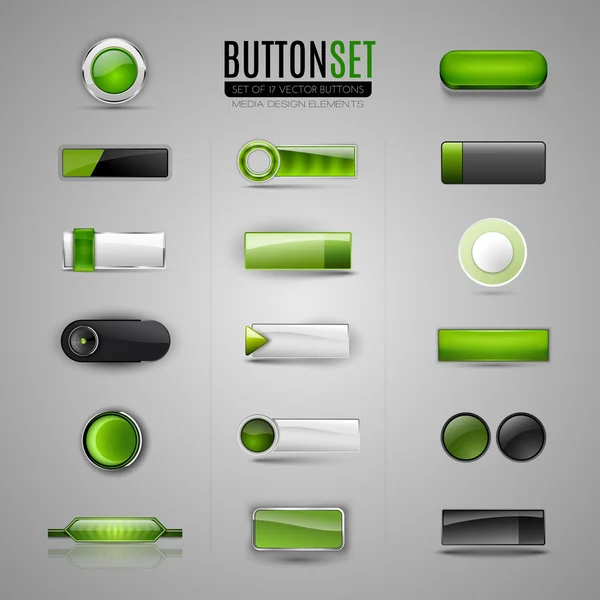 Vector UI dials set Stock Vector Image by ©tele52 #30492863