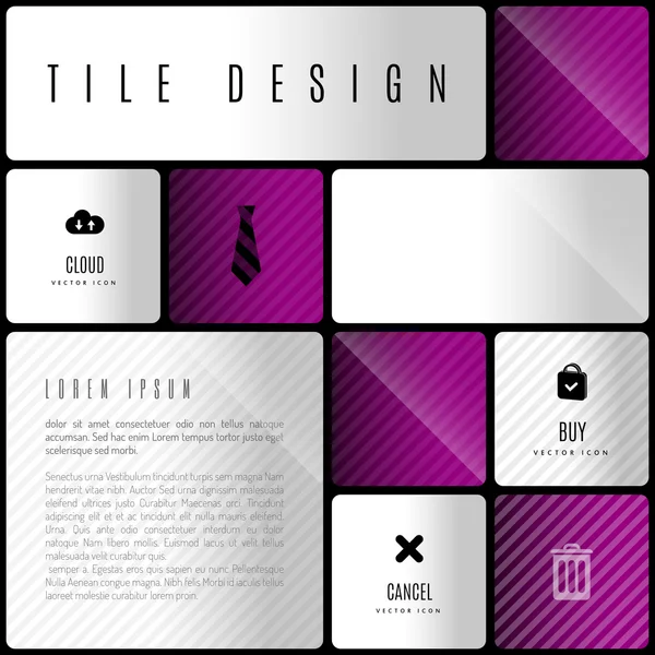 Tile Design Stock Vector Image by ©vlastas #74746915