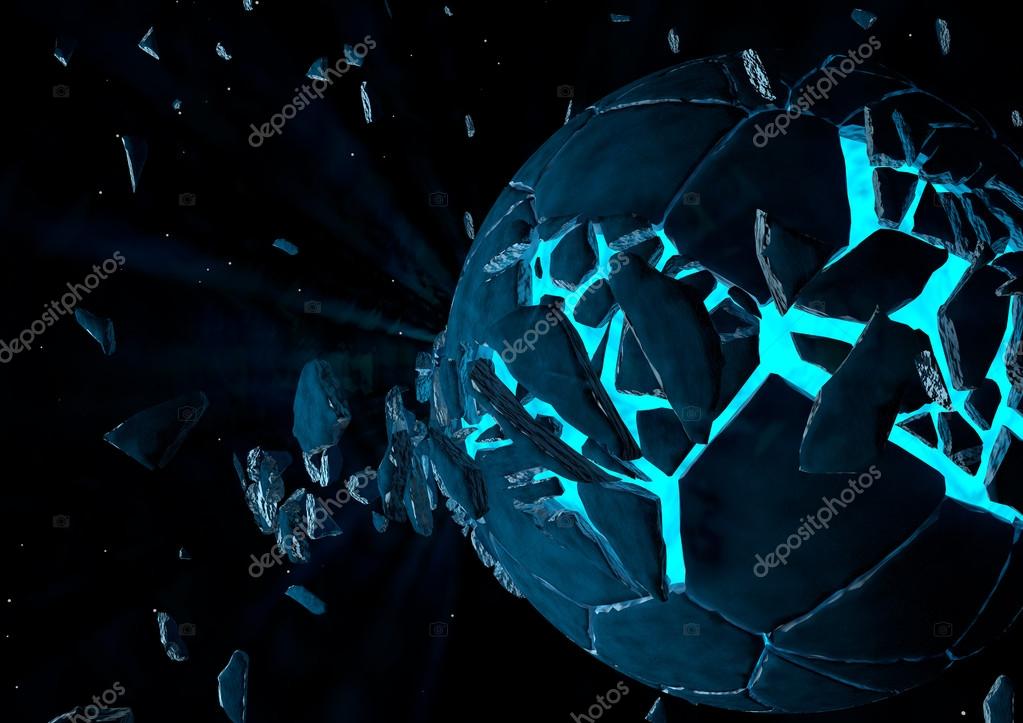 Exploding Planet — Stock Photo © vlastas #71781637