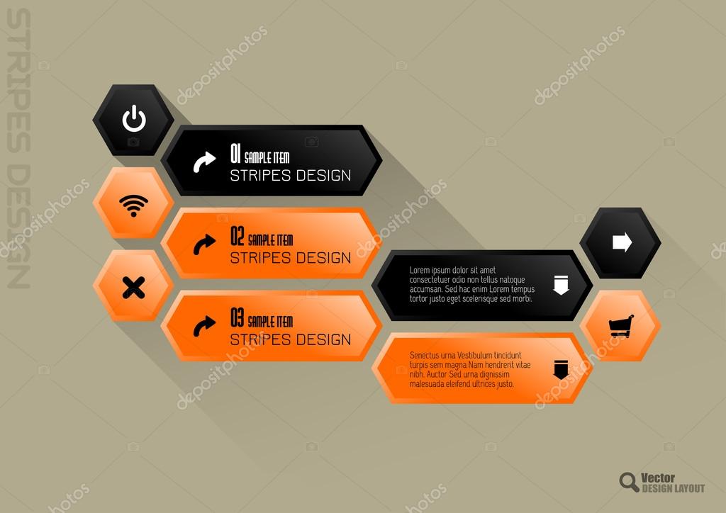 Hexagon Interface Stock Vector by ©vlastas 72500737