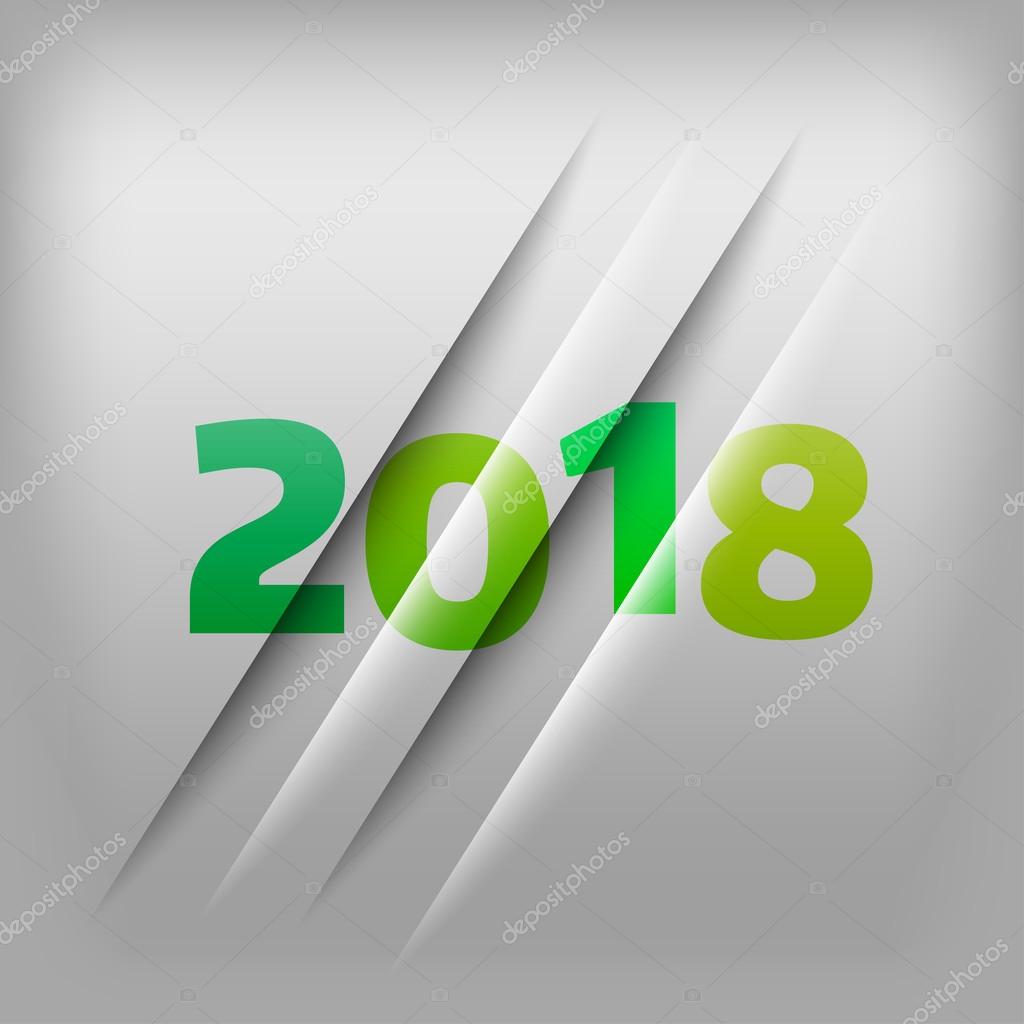 Numbers Background 2018 Stock Vector by ©vlastas 85827028