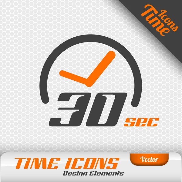 Time Icon 10 Seconds Symbol Vector Design Elements Stock Vector Image ...