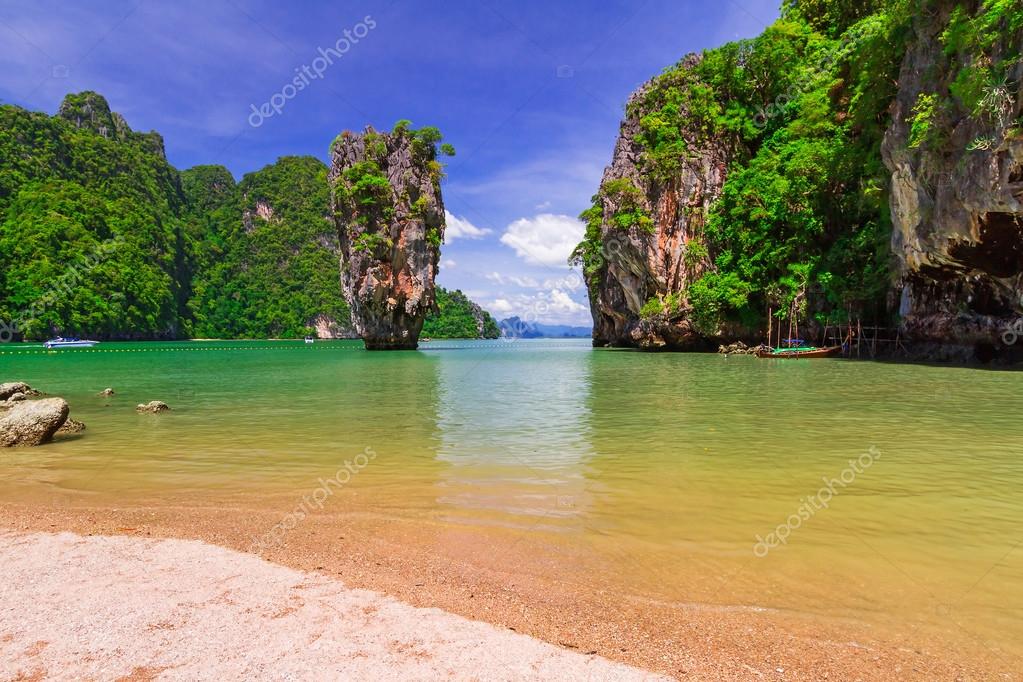 Ko Tapu rock on James Bond Island Stock Photo by ©Patryk_Kosmider 52610295