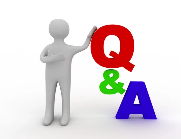 Question and answer — Stock Photo © Pixelery.com #6449831