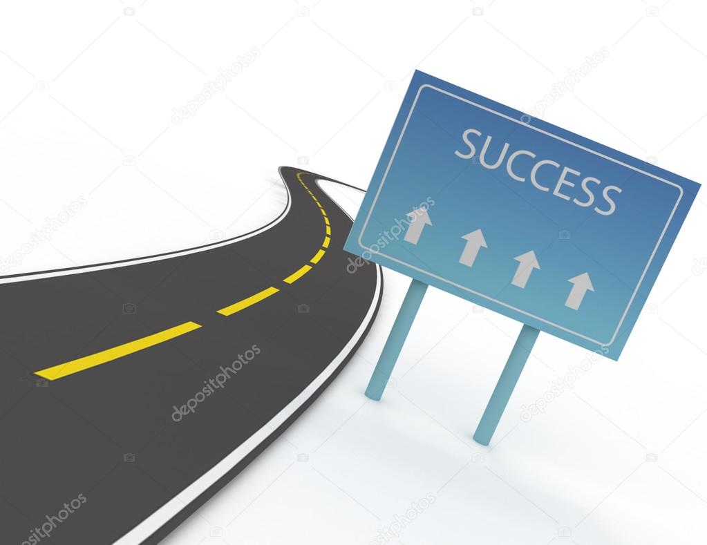 Road to success — Stock Photo © andreync #74100463