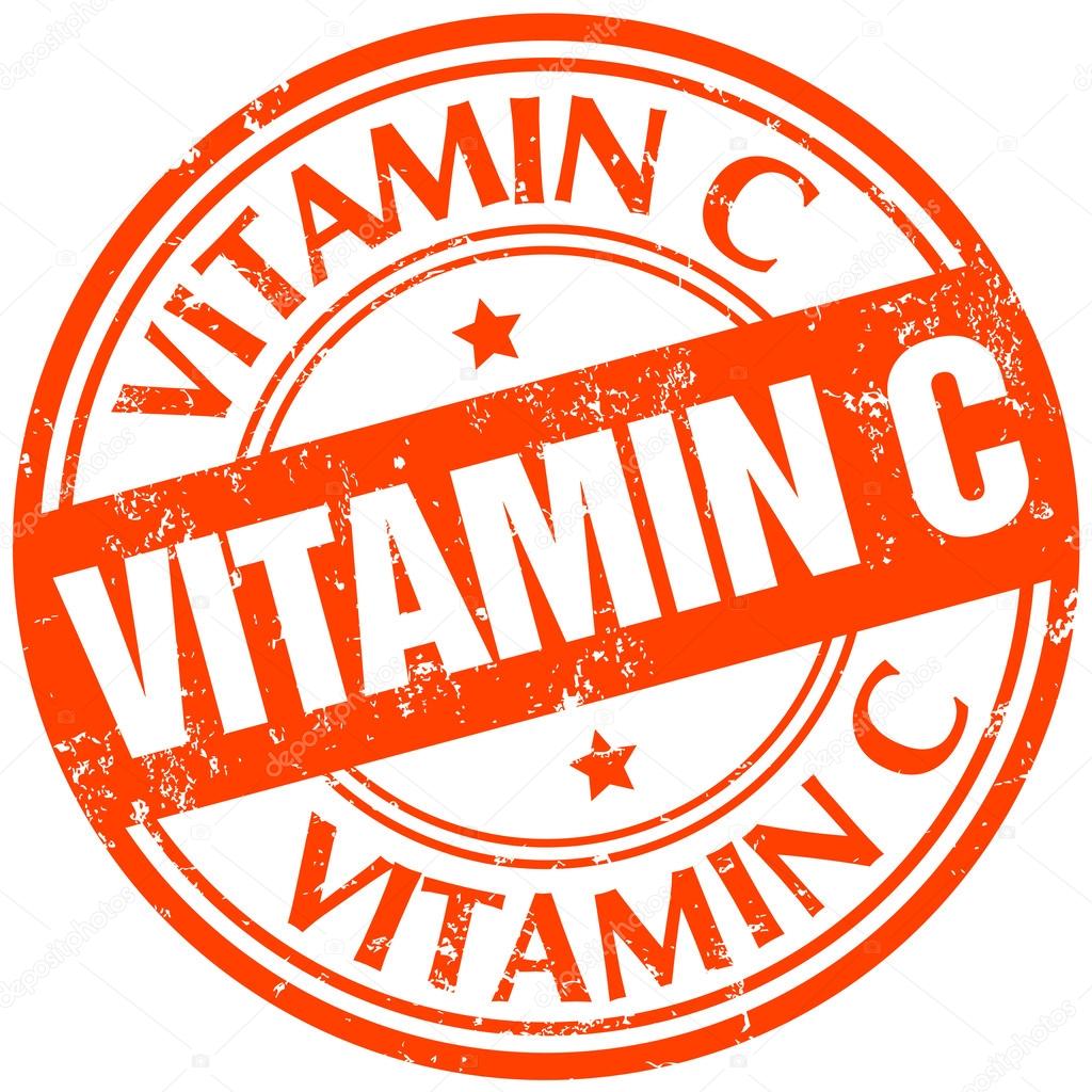 Vitamin C Logo Rich Source Vitamin C Logo Icon Stock Vector (Royalty