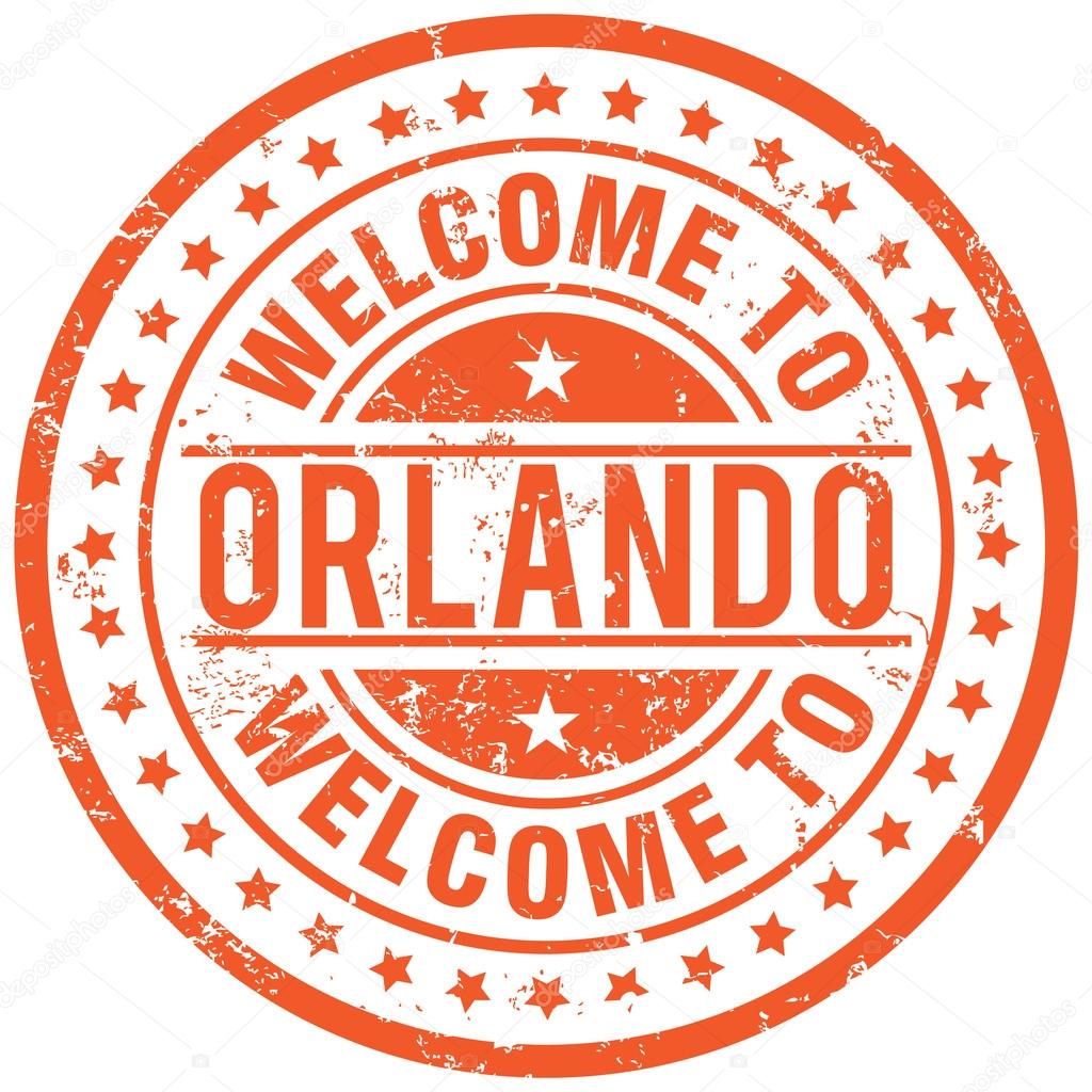 Welcome to orlando stamp Stock Vector by ©mediterranean 79911666