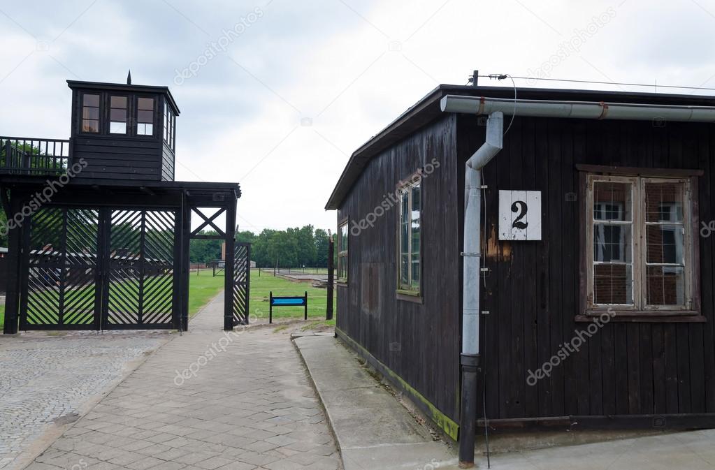 Symbolic entry gate to concentration camp Stutthof – Stock Editorial ...