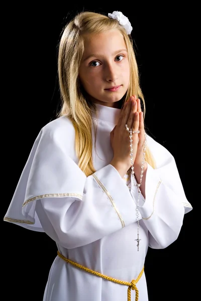 First communion portrait of young girl Stock Photo by ©peter77 59583883