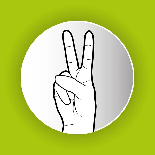 Sign language design Stock Vector Image by ©yupiramos #100014134