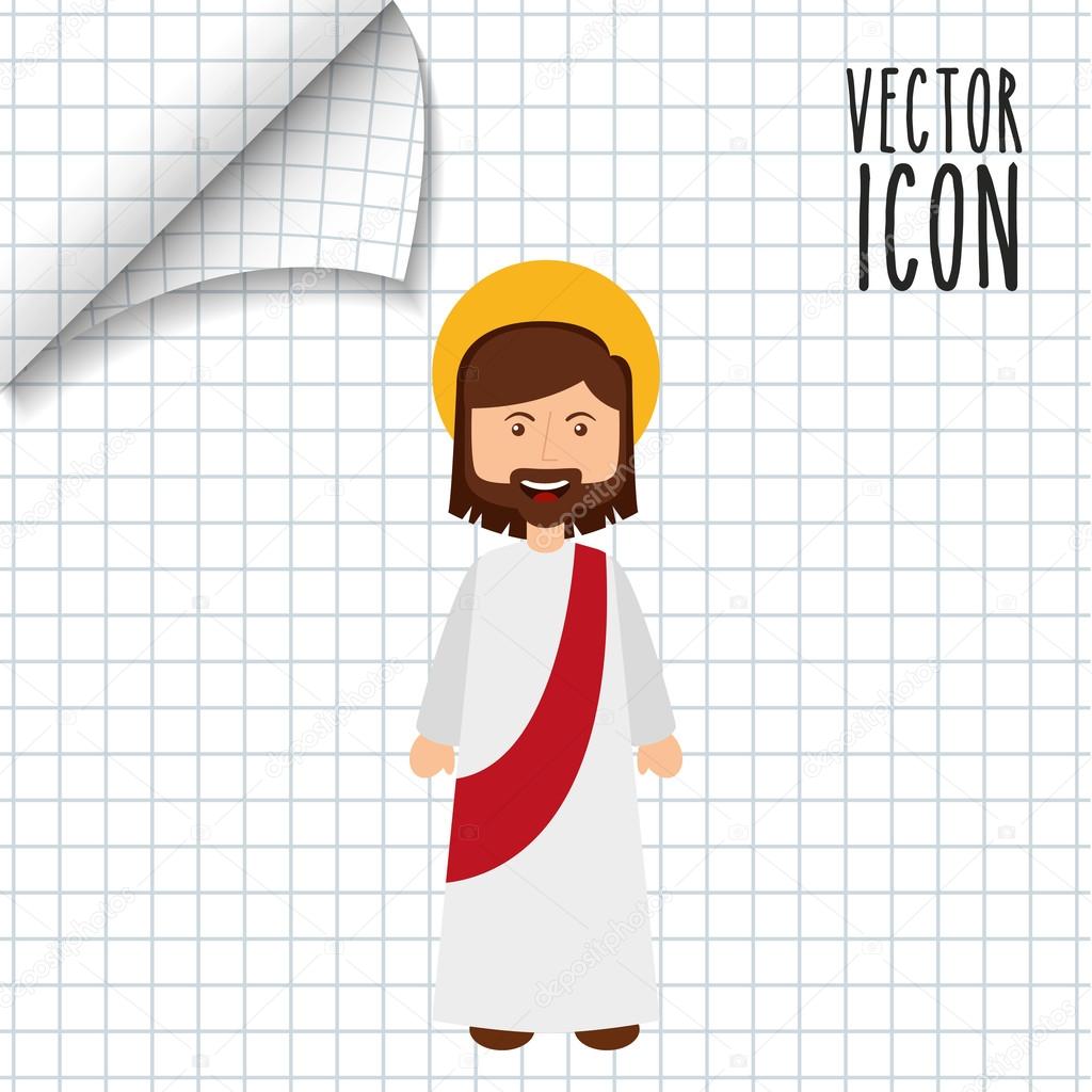 Catholic icon design Stock Illustration by ©yupiramos #100012716