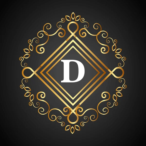 Monogram background design — Stock Vector © yupiramos #101368348