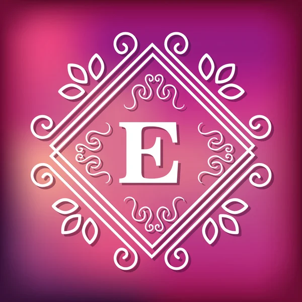 Monogram design template — Stock Vector © jazzzzzvector #66177229