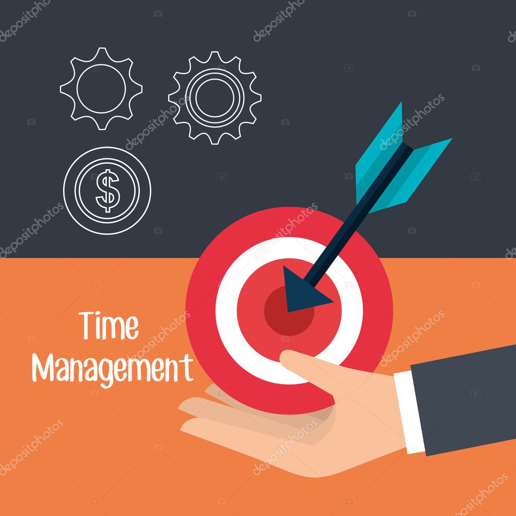 Time management design Stock Vector by ©yupiramos 101378890