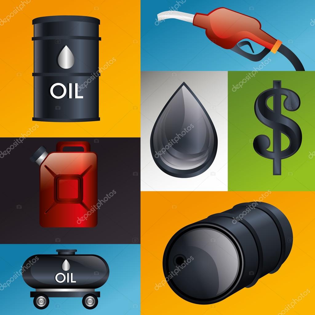 Petroleum industry design Stock Illustration by ©yupiramos #102933374