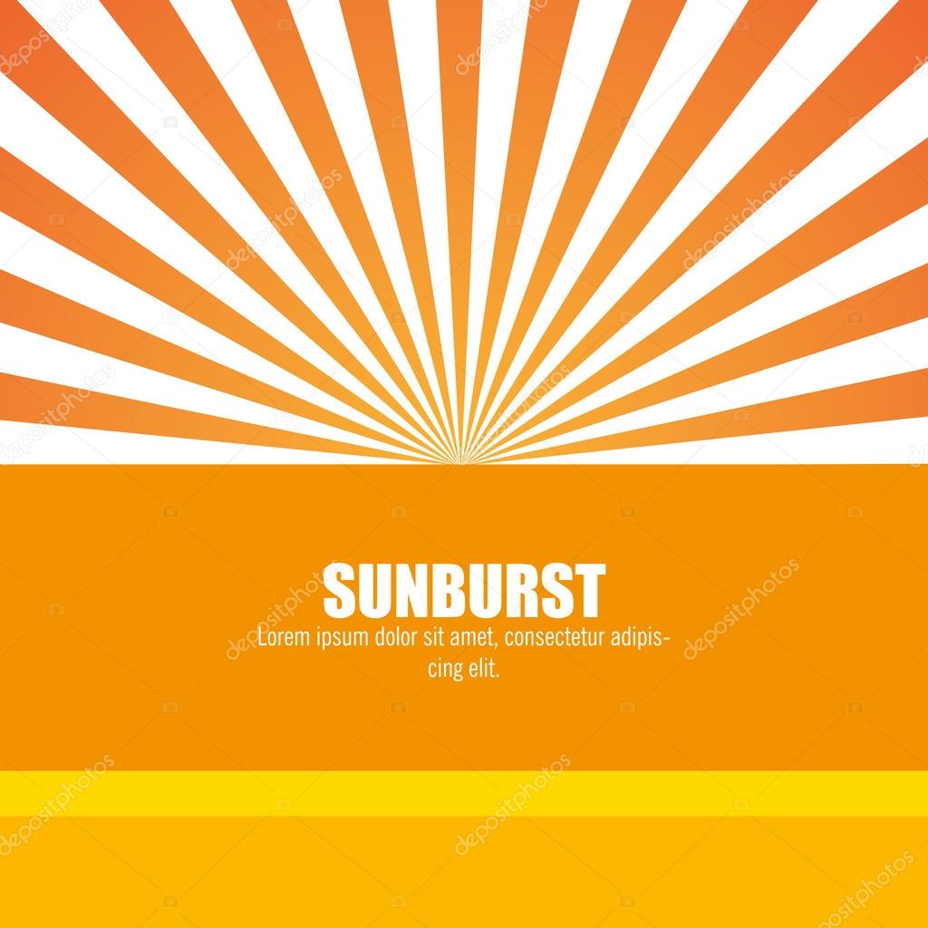 Sunburst pattern design Stock Vector Image by ©yupiramos #105849188