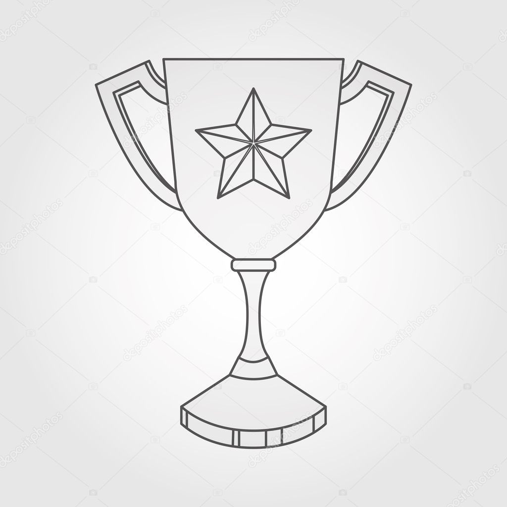 Gold award design Stock Vector by ©yupiramos 105950400