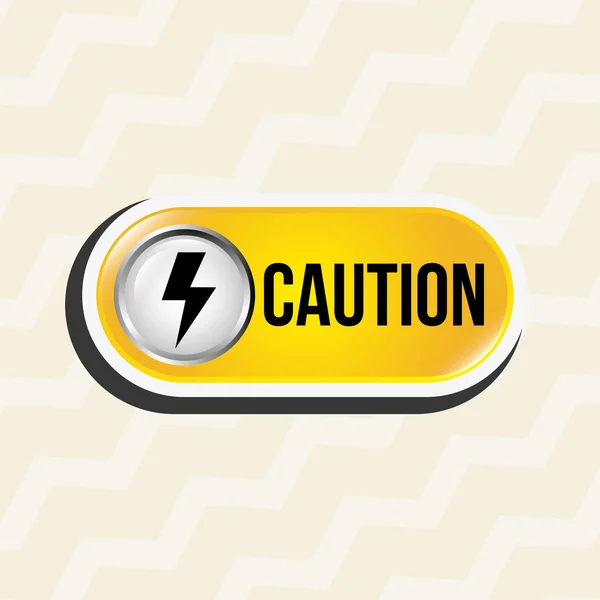Caution sign design Stock Vector by ©yupiramos 106090372