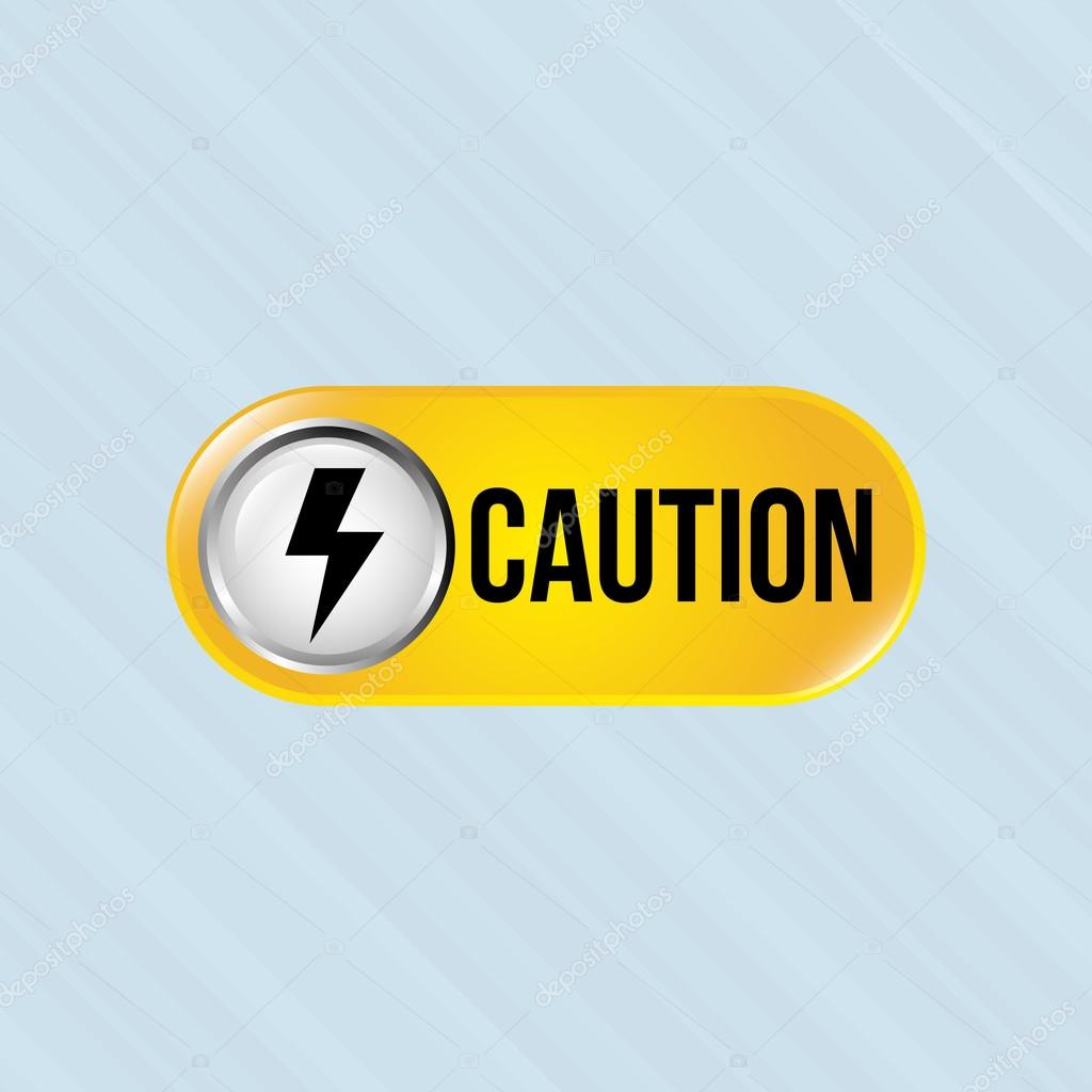 Caution sign design Stock Vector Image by ©yupiramos #106092456