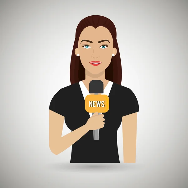 News reporter Vector Art Stock Images | Depositphotos