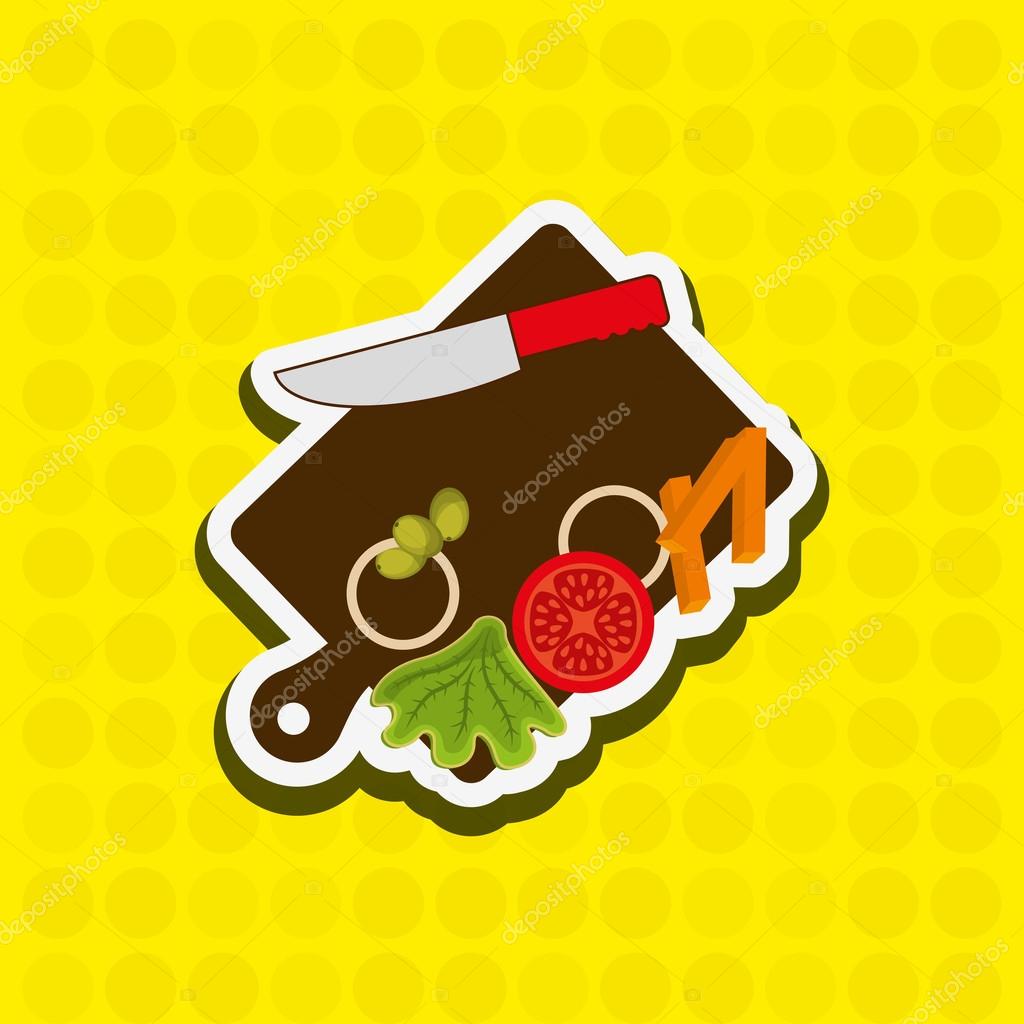 Healthy cooking design Stock Vector by ©yupiramos 107592942