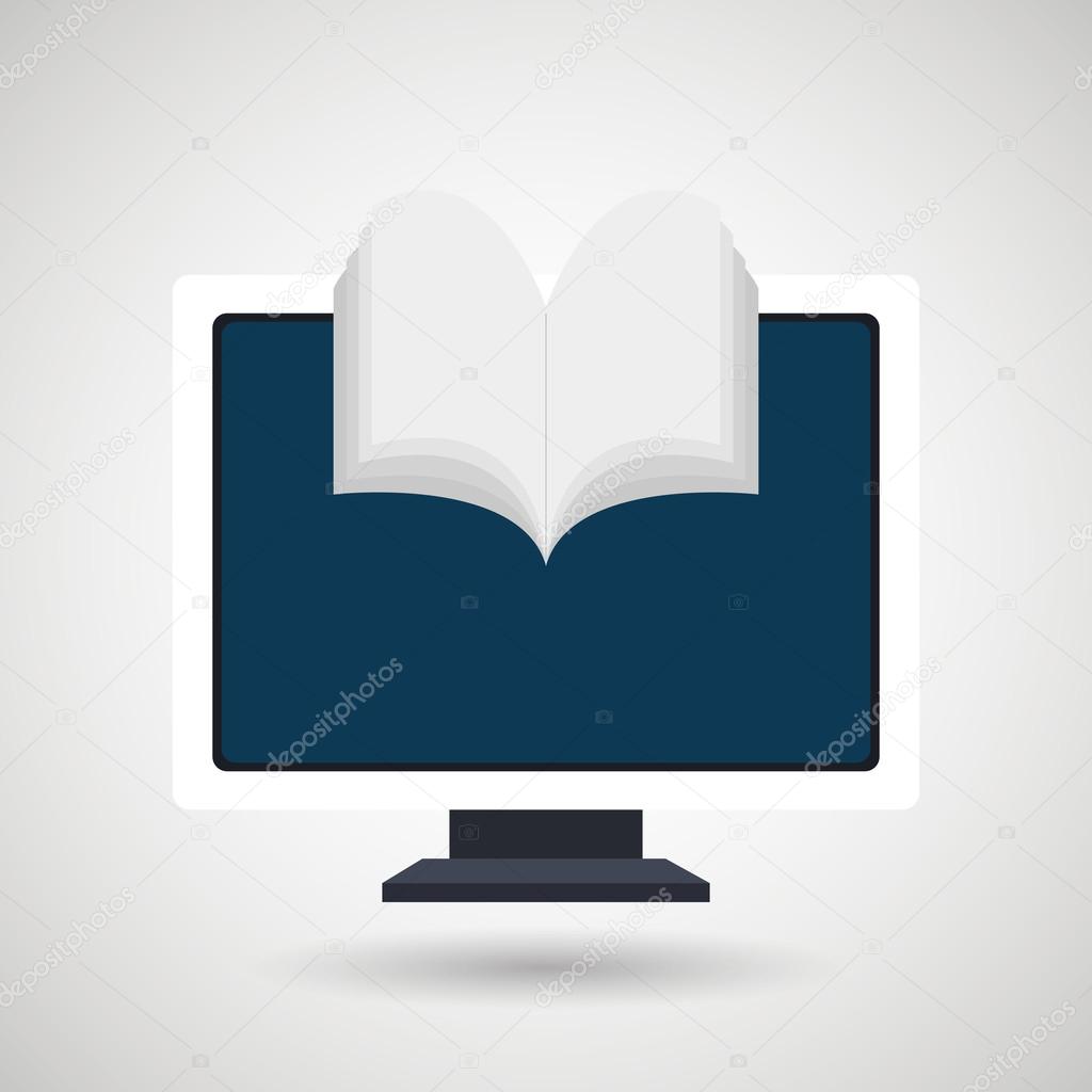 Electronic book design Stock Vector Image by ©yupiramos #108579580