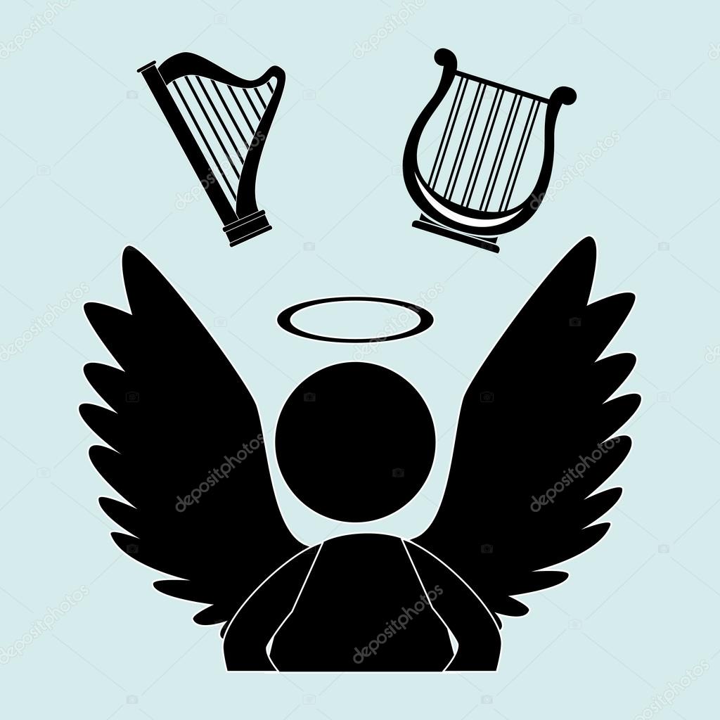 Beautiful angel design Stock Vector Image by ©yupiramos #109210168