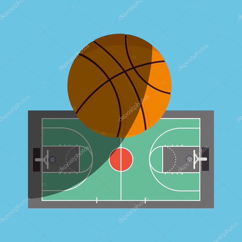Basketball game design Stock Illustration by ©yupiramos #109345126