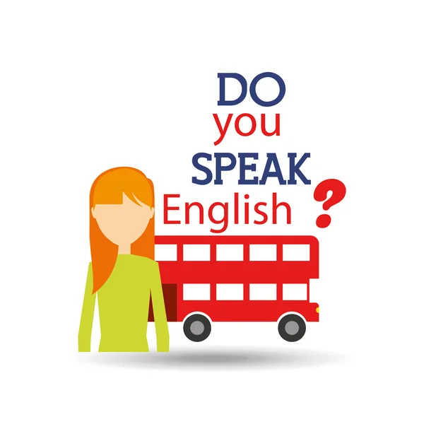 Learn english design Stock Vector by ©yupiramos 94869584