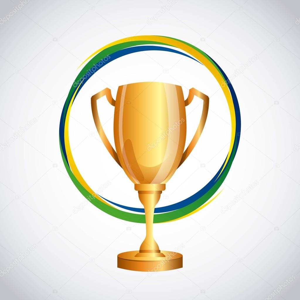 Trophy gold design Stock Vector Image by ©yupiramos #110135044